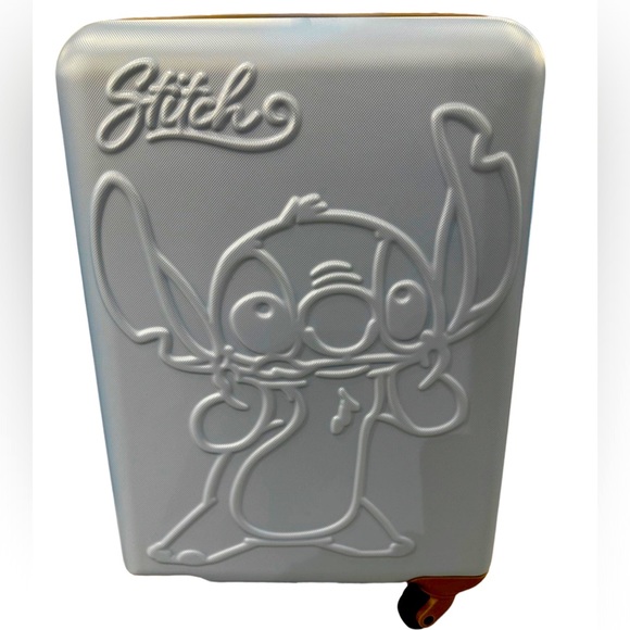 Disney | Other | Disney Blue Stitch Carry On Luggage Cabin Approved New ...